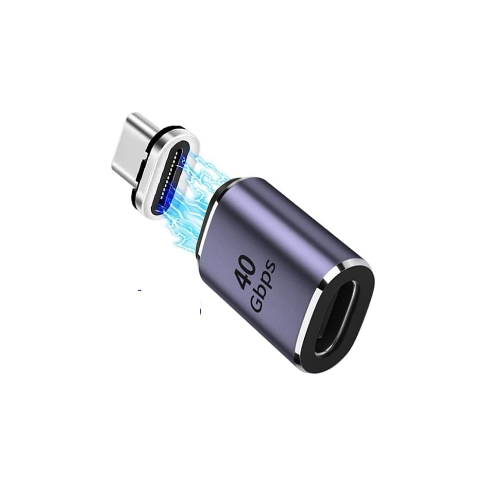 Магнитный адаптер Palmexx Usb C 4 0 Pd100w 8k 60hz 40gbps прямой Px