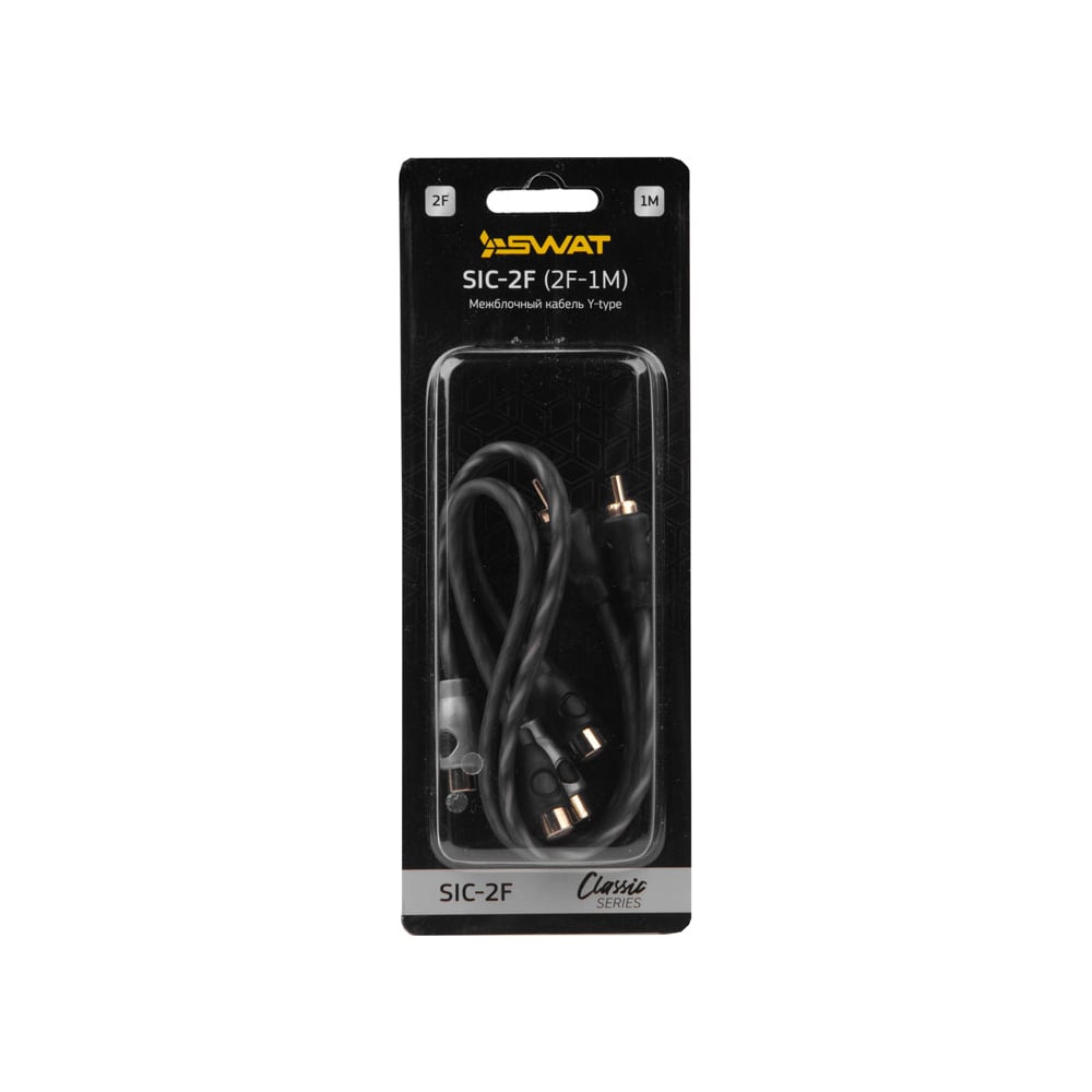 Y-коннектор SWAT витая пара, 1 экран, медь SWAT SIC-2F - выгодная цена, отзывы, характеристики ...