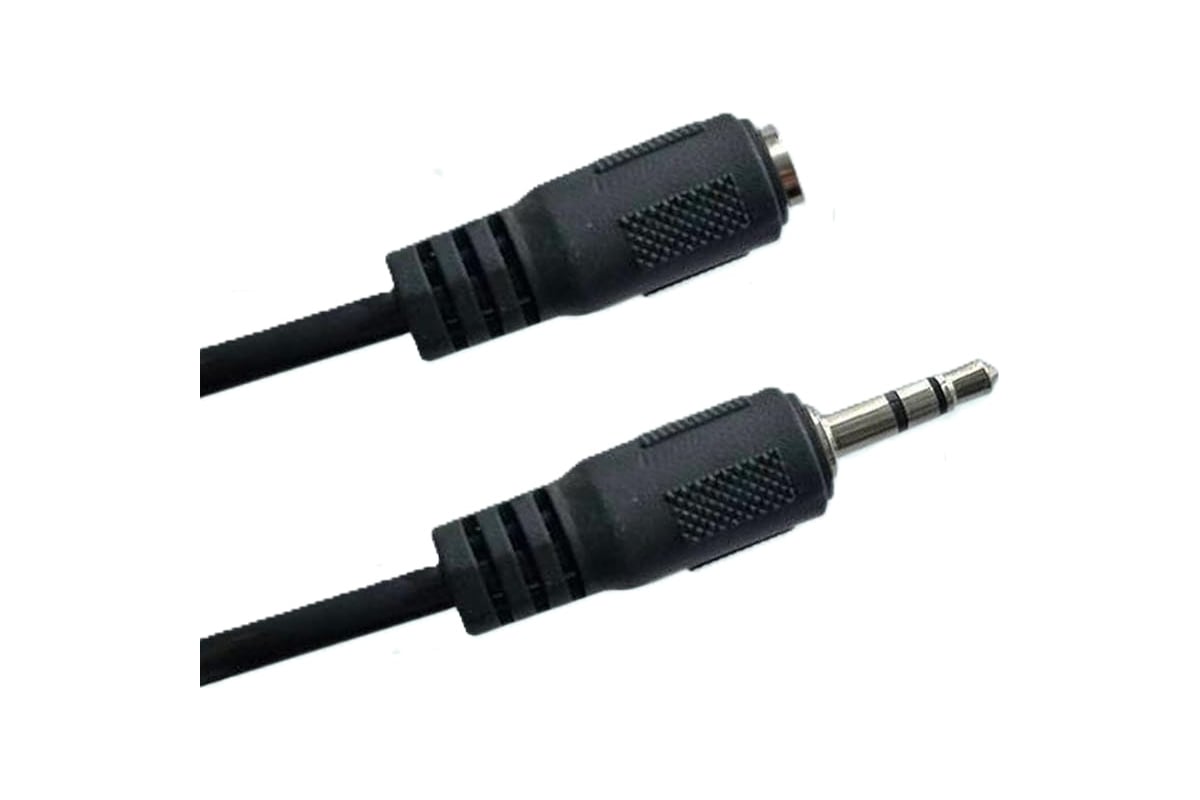 Аудио кабель TWIST гнездо-штекер 3.5 мм 7м AUX-JACK-3.5-7 - выгодная ...