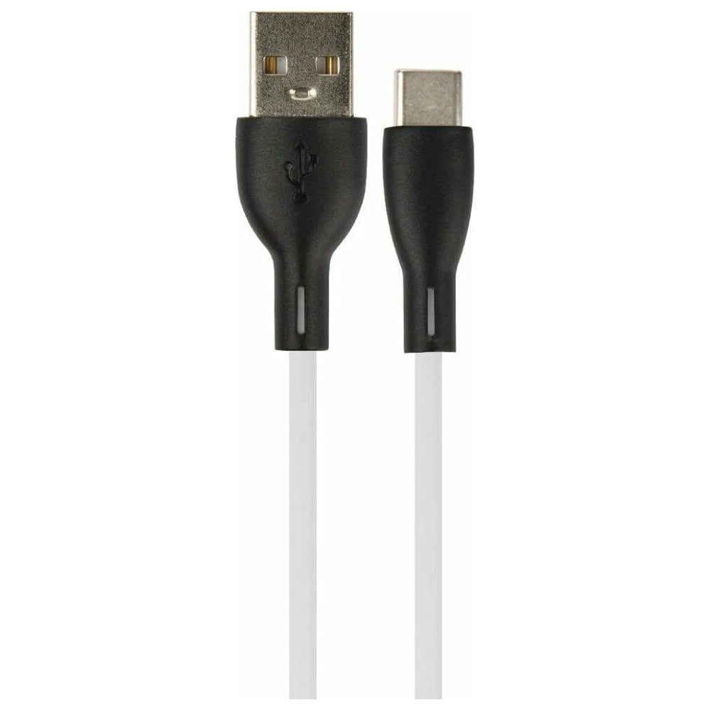 Кабель USB A Perfeo вилка - C вилка, 2.4A, бел., 1 м (U4716) 30018775 - выгодная цена, отзывы ...
