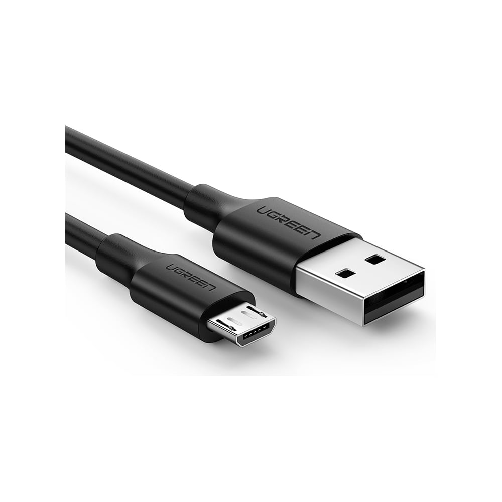 Кабель Ugreen US289 (60138) USB 2.0 A to Micro USB Cable Nickel Plating. Длина 2м. Цвет черный ...