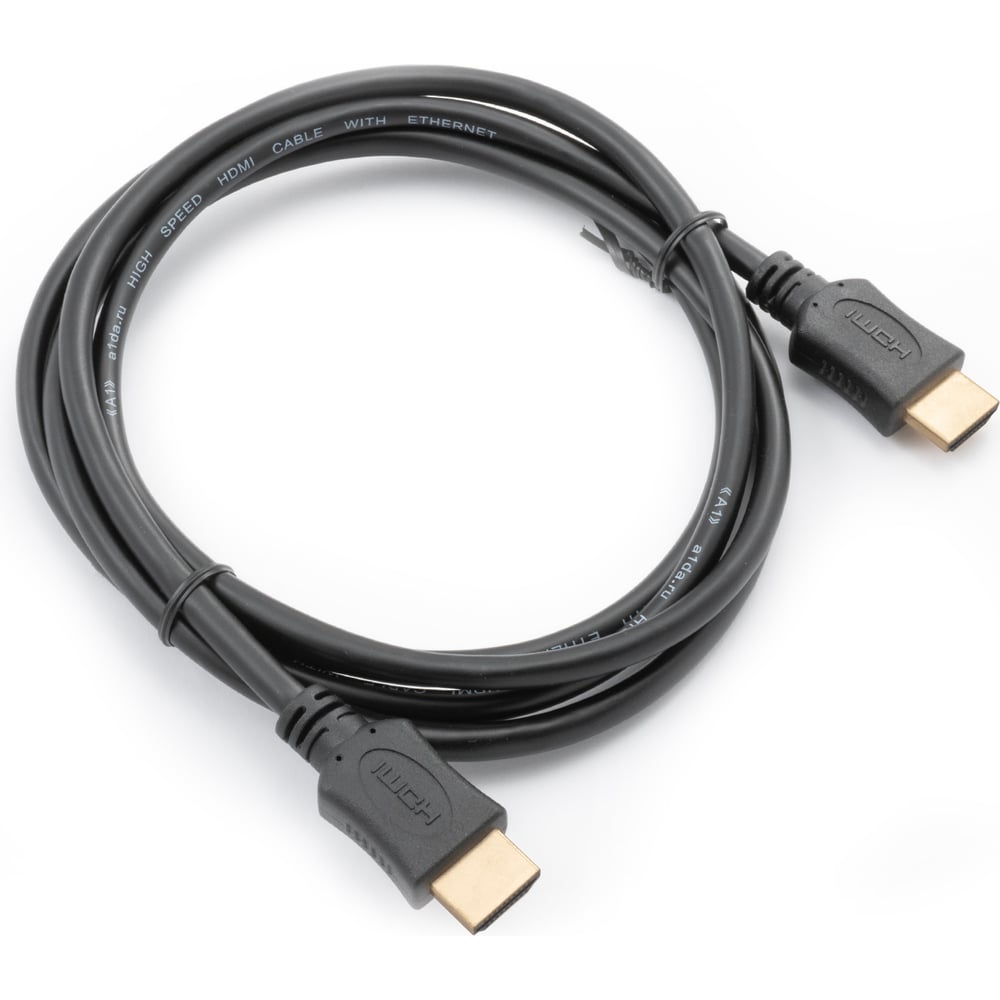 Кабель А1 HDMI 1.4 1.8 м., ver. 1.4, 4K/30 Hz, разъемы HDMI Am- HDMI Am ...
