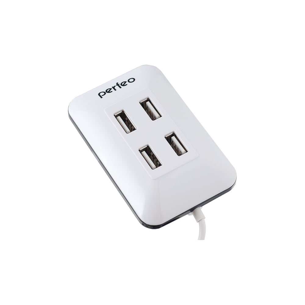 USB-концентратор Perfeo USB-HUB 4 Port, белый 30008643 - выгодная цена ...