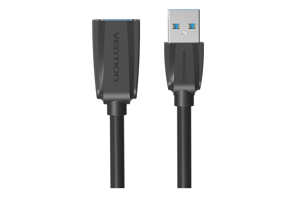 Кабель-удлинитель Vention USB 3.0 AM/AF - 0.5м Black Edition VAS-A45 ...