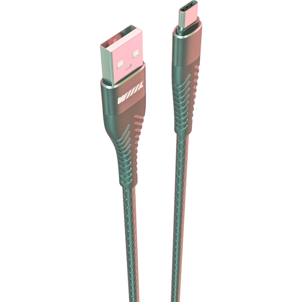 Data-кабель Wiiix Type-C черный 2 метра CB720-UTC-2A-20B - выгодная ...