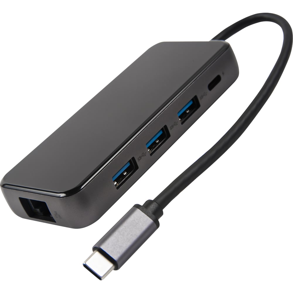 Multiport Adapter Red Line Type C 8 In 1 для ноутбука черный УТ000021635 выгодная цена
