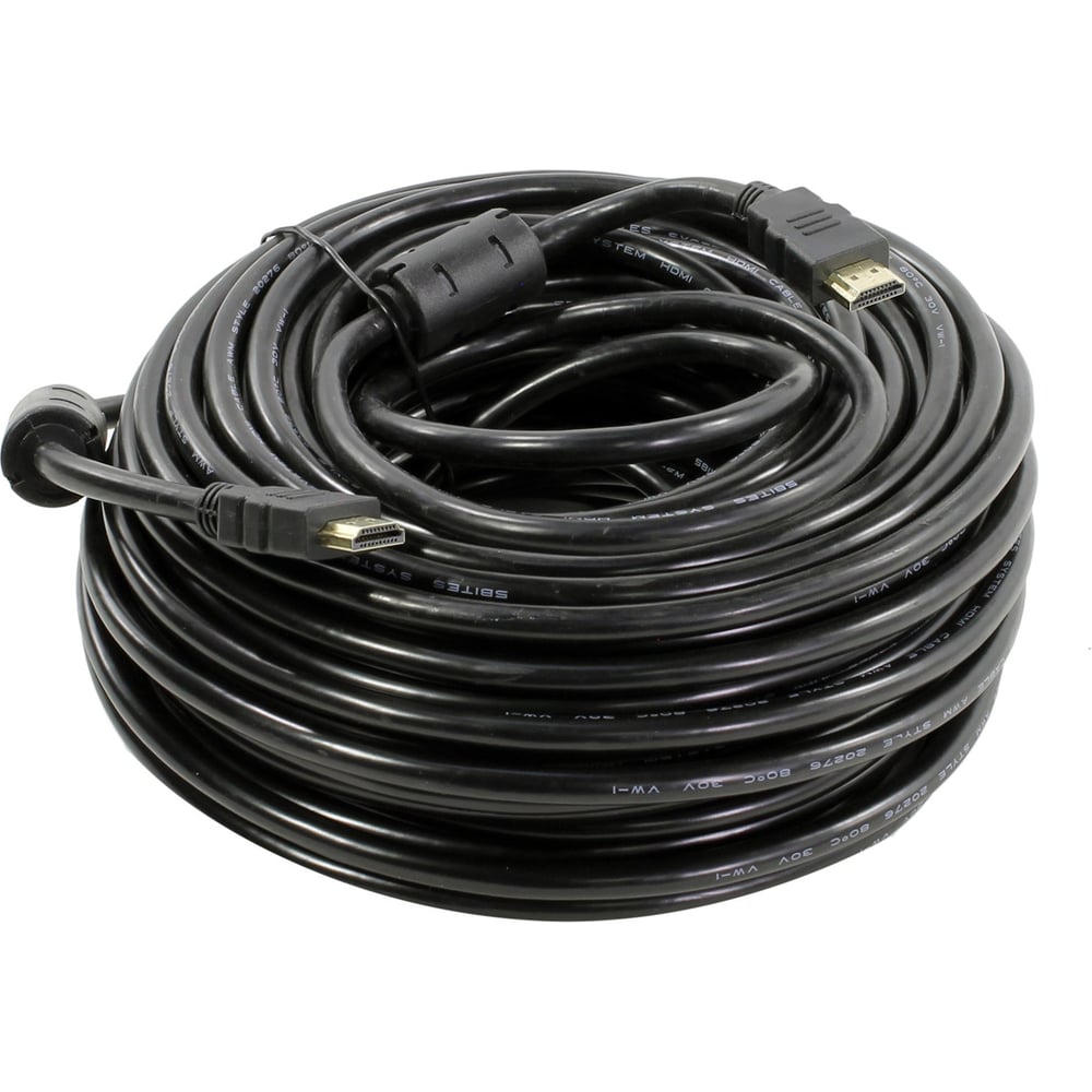 Кабель 5bites HDMI M- HDMI M V1.4B, ферритовые кольца,ETHERNET, 3D, 25м ...
