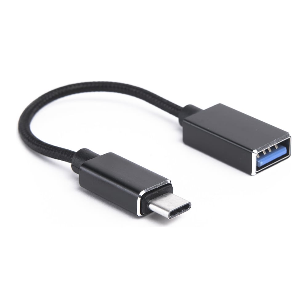 Переходник Atom Evolution USB Type-C 3.1 - USB А 3.0, OTG, 0,15 м ...