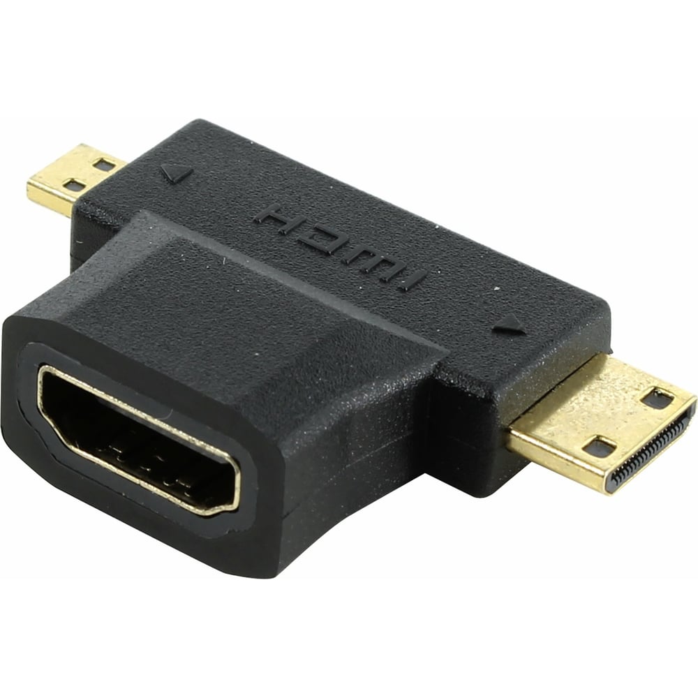 Переходник 5bites HDMI F - mini MDMI M + micro HDMI M HH1805FM-T ...