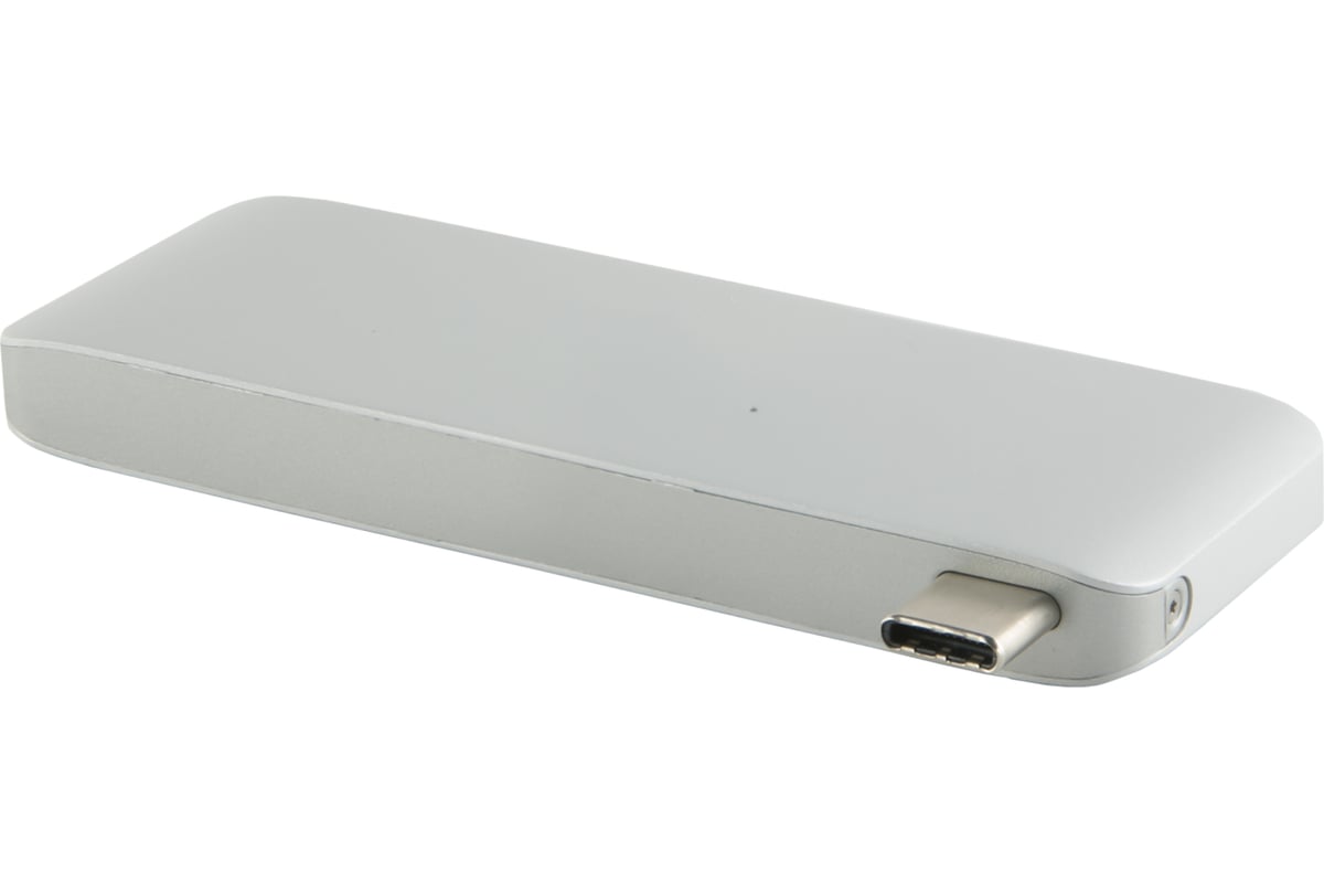 Адаптер Type C Red Line 5 в 1 для ноутбука серебристый УТ000012171 выгодная цена отзывы