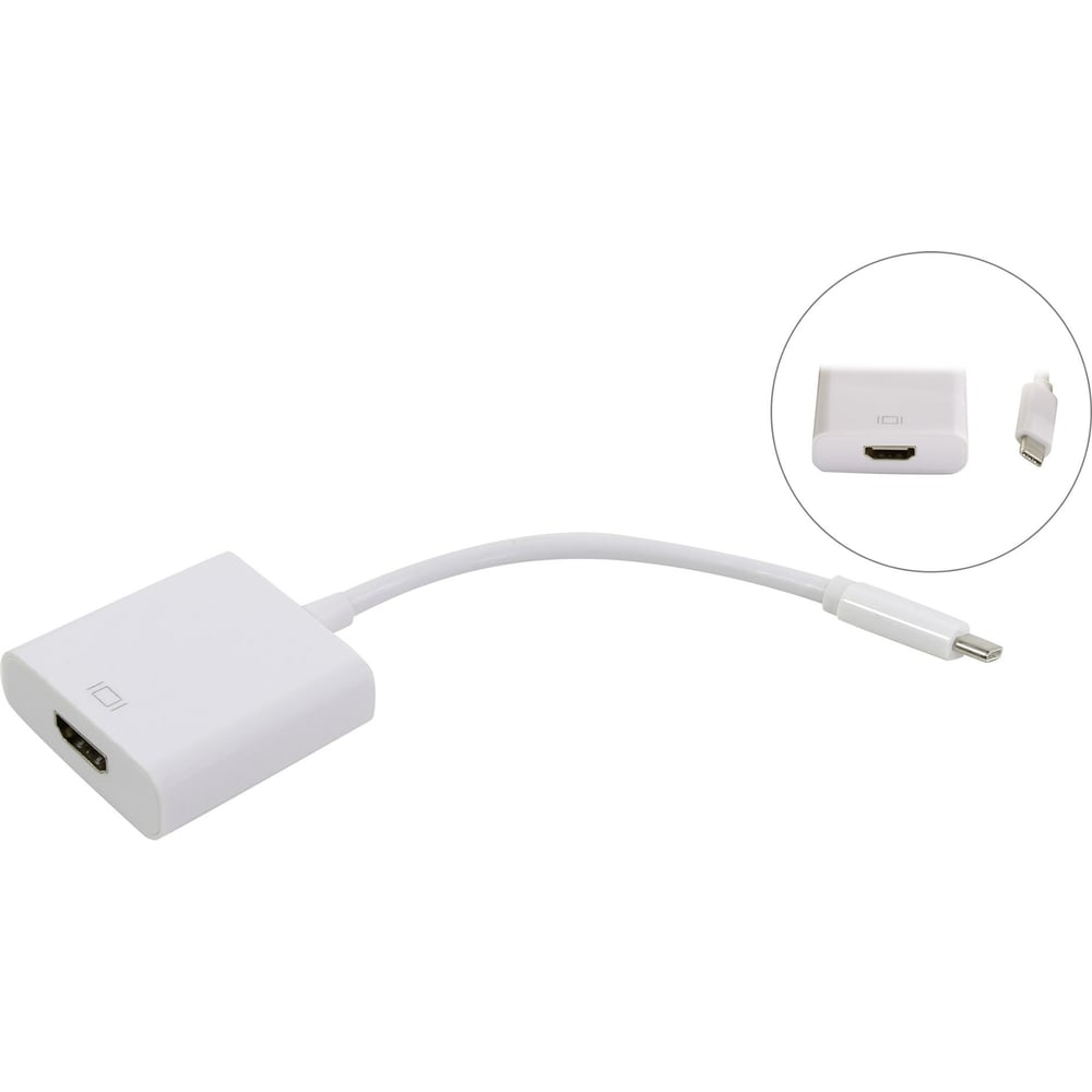 Кабель-адаптер 5bites MHL USB TYPE-C - HDMI F, 0.1м AP-023 - выгодная ...