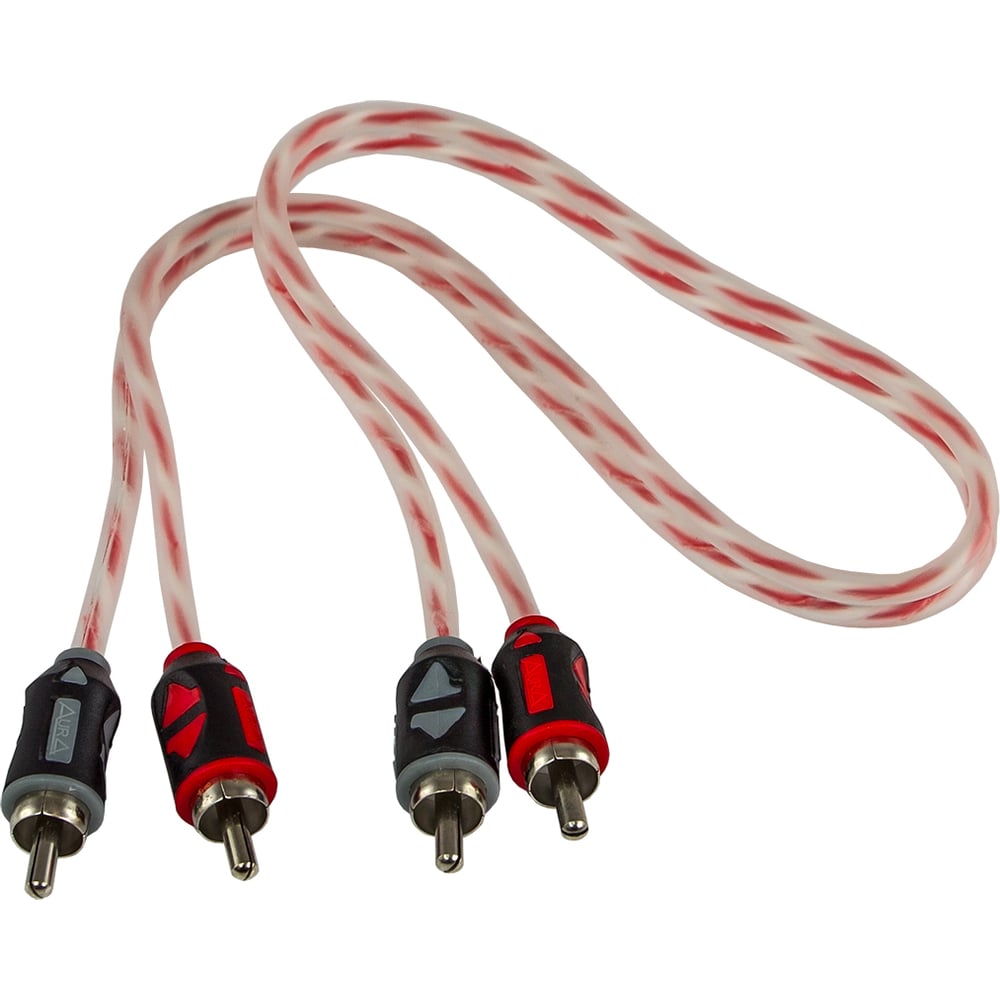 Кабель RCA AurA 0,5 метра, 2 канала, витая пара RCA-A105MKII - выгодная ...