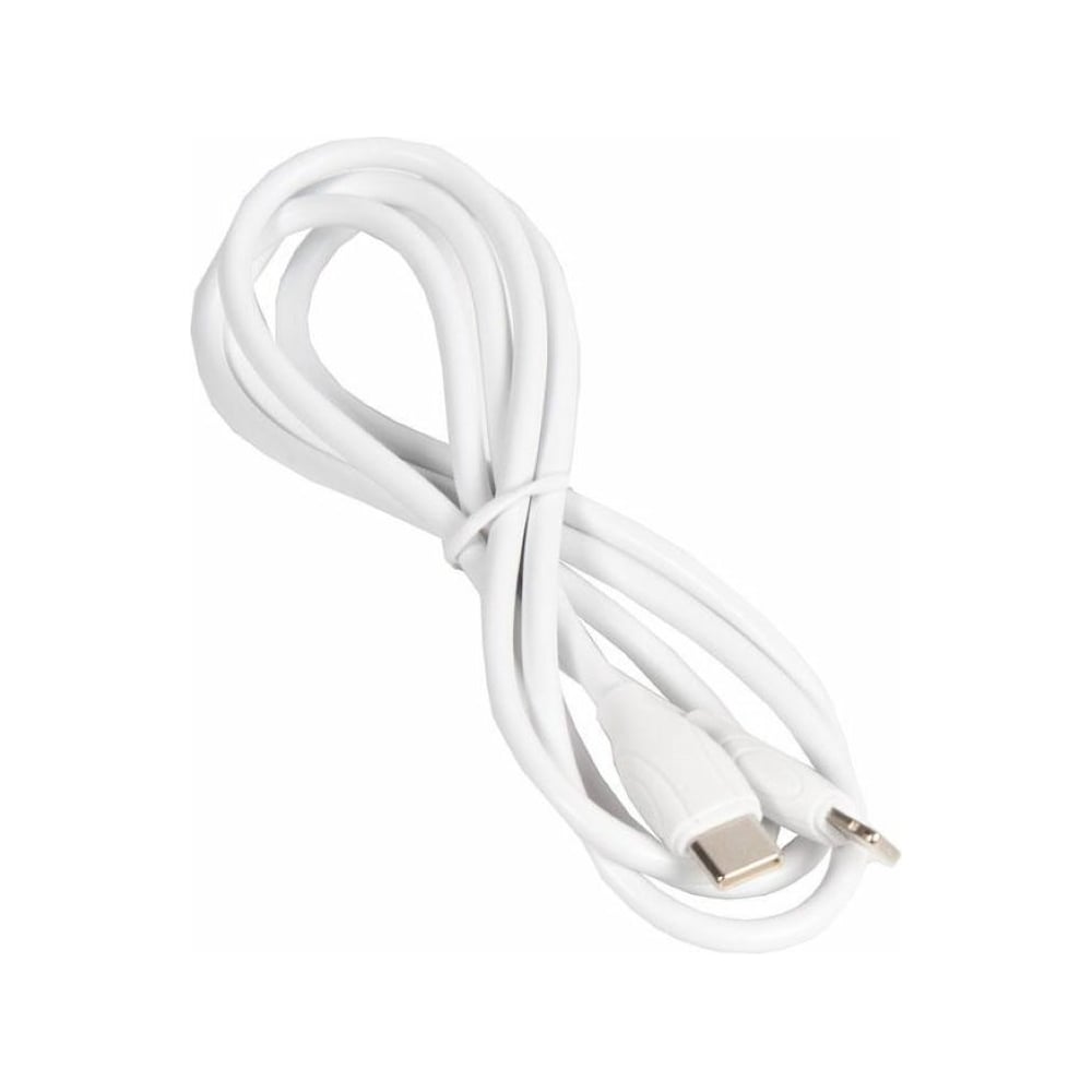 Кабель Type C Borofone Bx19 для Lightning 3 0a 20w длина 1м белый