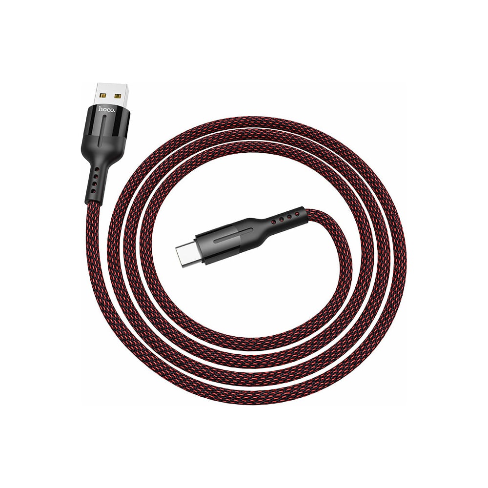 Кабель Usb 2 0 Hoco U68 Am Type C 5А 1 2м черный коробка 6931474710604 выгодная цена