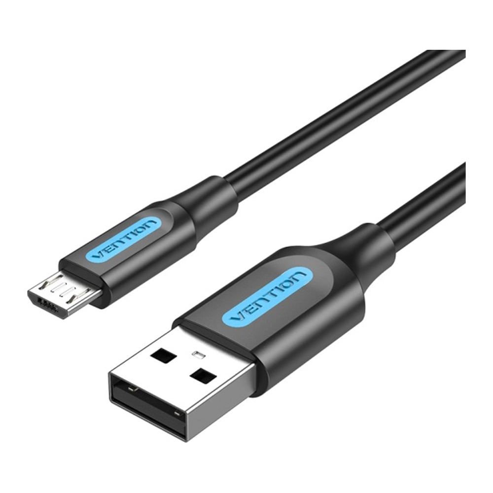 Кабель Vention Usb 2 0 Am Micro B 5pin 2м Черный Colbh выгодная цена отзывы характеристики