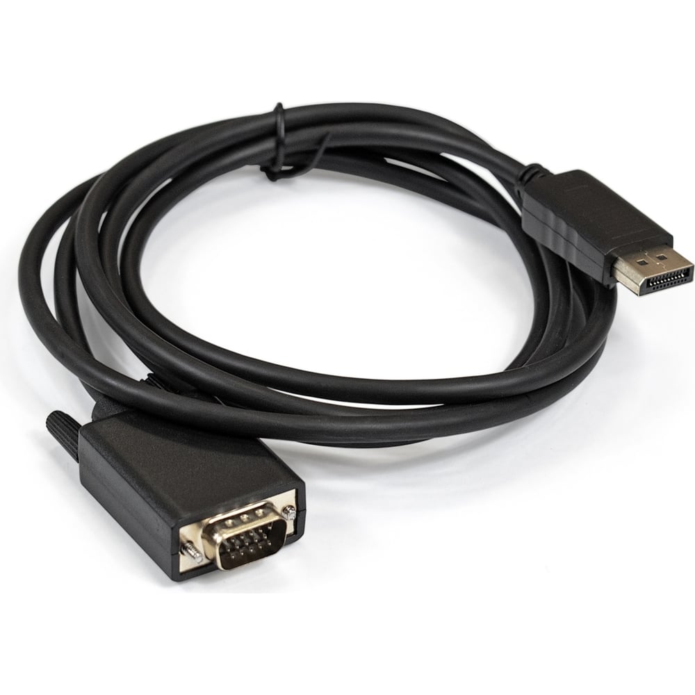 Кабель ExeGate DisplayPort-VGA EX-CC-DPM-VGAM-1.8 20M 15M, 1,8м ...