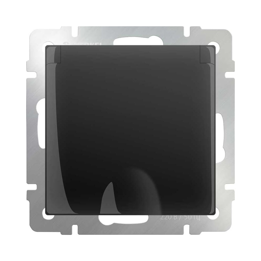 Розетка WERKEL WL08 SKGSC 01 IP44 влагозащ. с зазем. с защит. крышкой ...