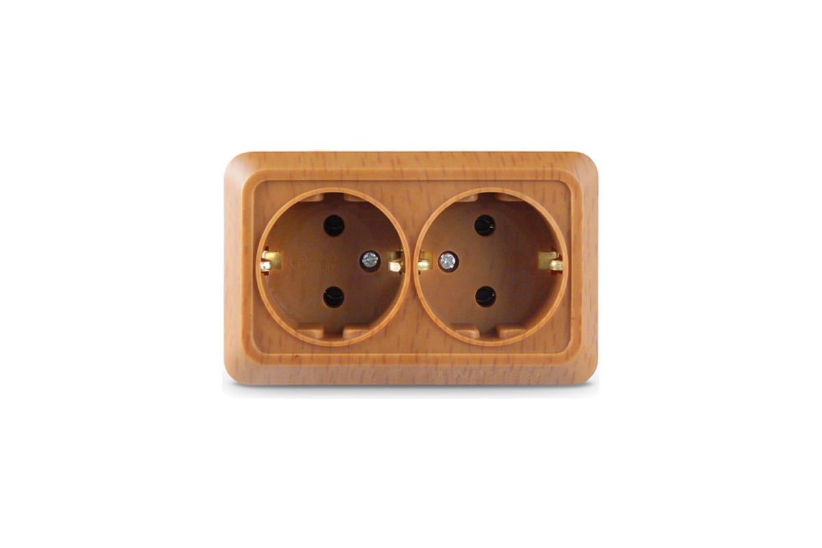 Розетка UNIVersal Олимп с/з бук 7946758 - выгодная цена, отзывы ...