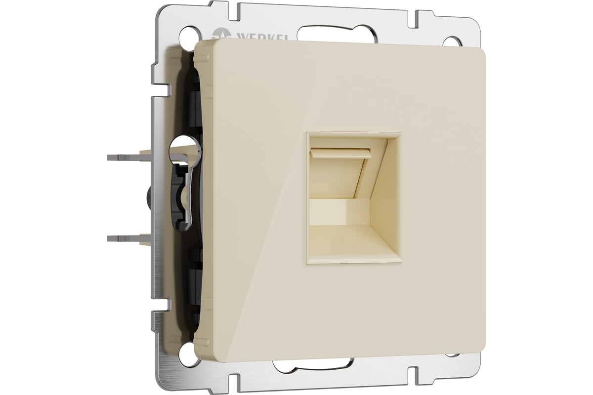 Розетка ethernet rj-45 WERKEL (айвори акрил) w1181043 a064064 ...