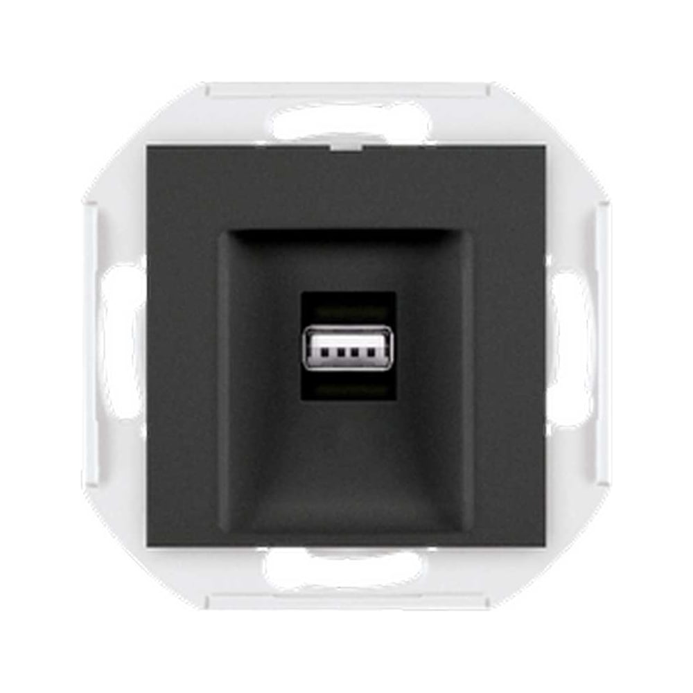 Розетка USB Aling-Conel PRESTIGE тип А, с Keystone модулем, механизм ...