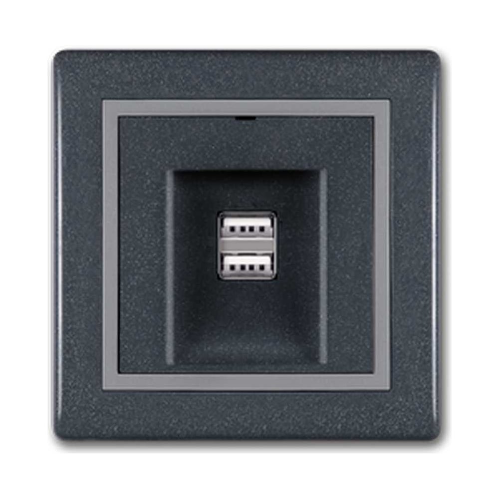 Розетка Aling-Conel PRESTIGE USB-зарядное устройство, двойная 2xUSB А+А ...