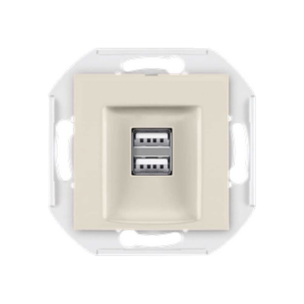 Розетка Aling-Conel PRESTIGE USB-зарядное устройство, двойная 2xUSB А+А ...