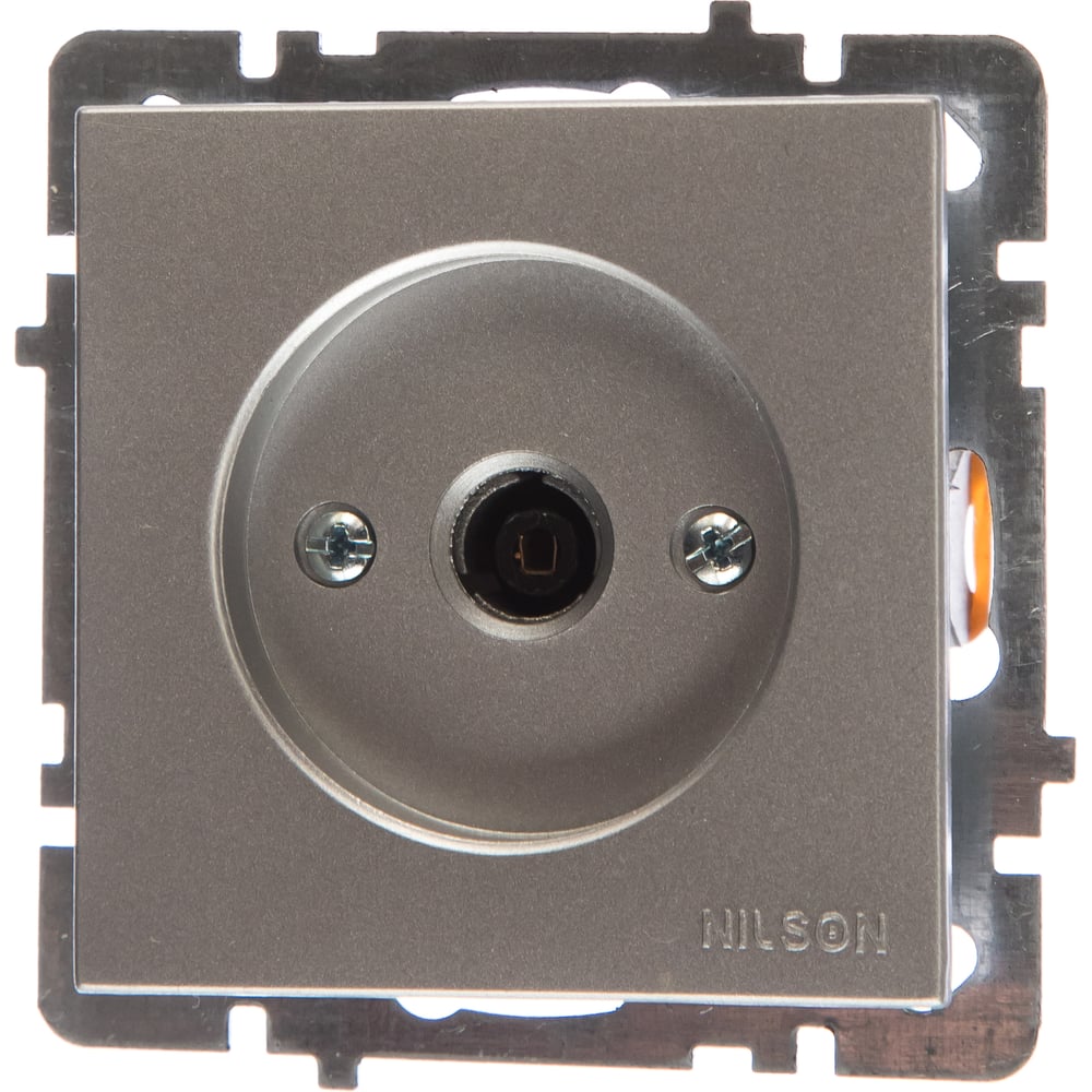 Розетка TV Nilson Selene проходной серебро 23131032 - выгодная цена, отзывы, характеристики ...