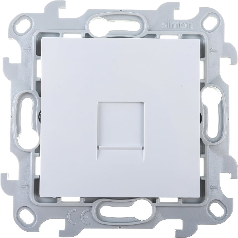 Розетка Simon RJ45 кат 5e UTP, бел 2410598-030 - выгодная цена, отзывы ...