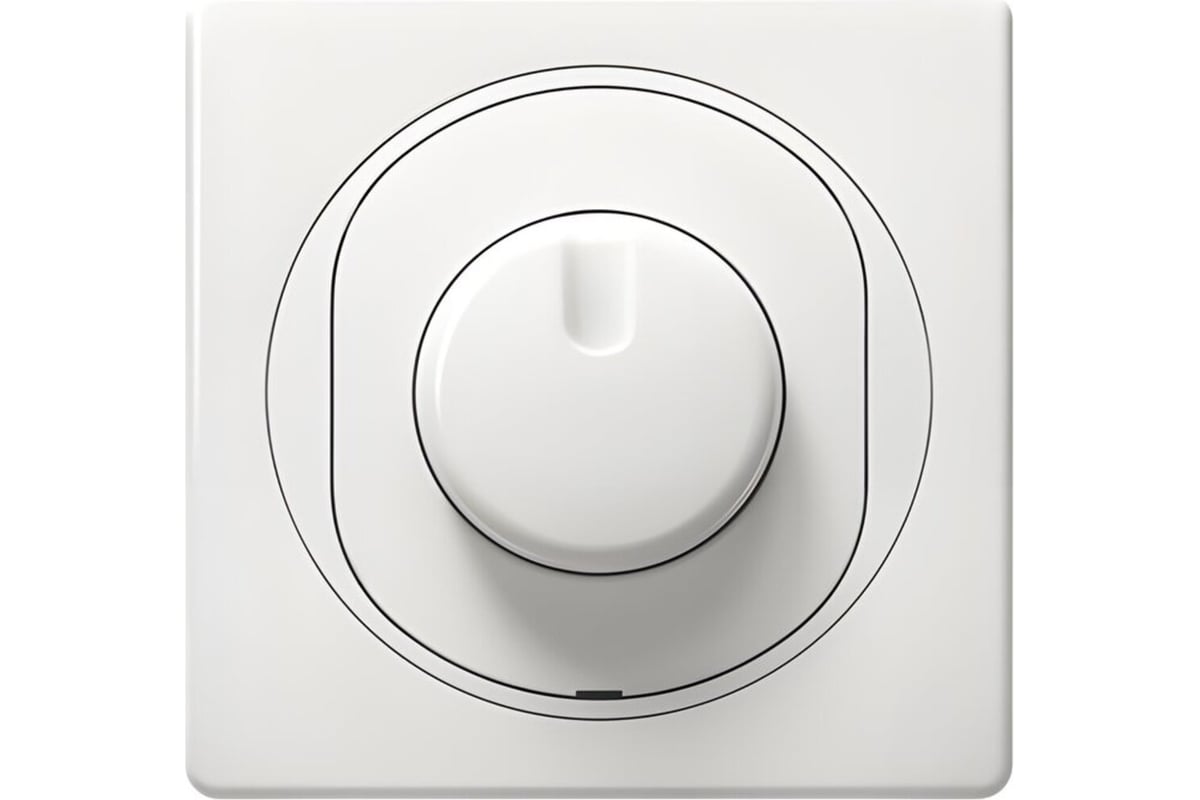 Диммер поворотный Aling-conel EON механизм, 40–400VA 230V/50Hz белый ...