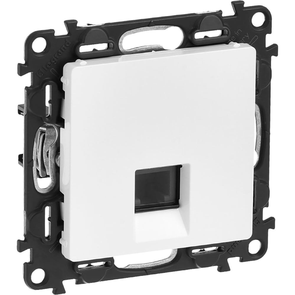 Телефонная розетка Legrand Valena LIFE RJ11 одиночная.С лицевой панелью ...