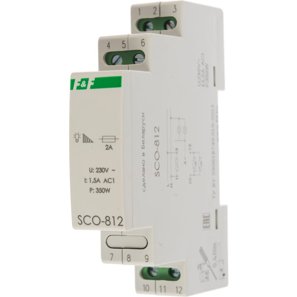 Регулятор освещенности F&F Евроавтоматика SCO-812, лампы накаливания ...