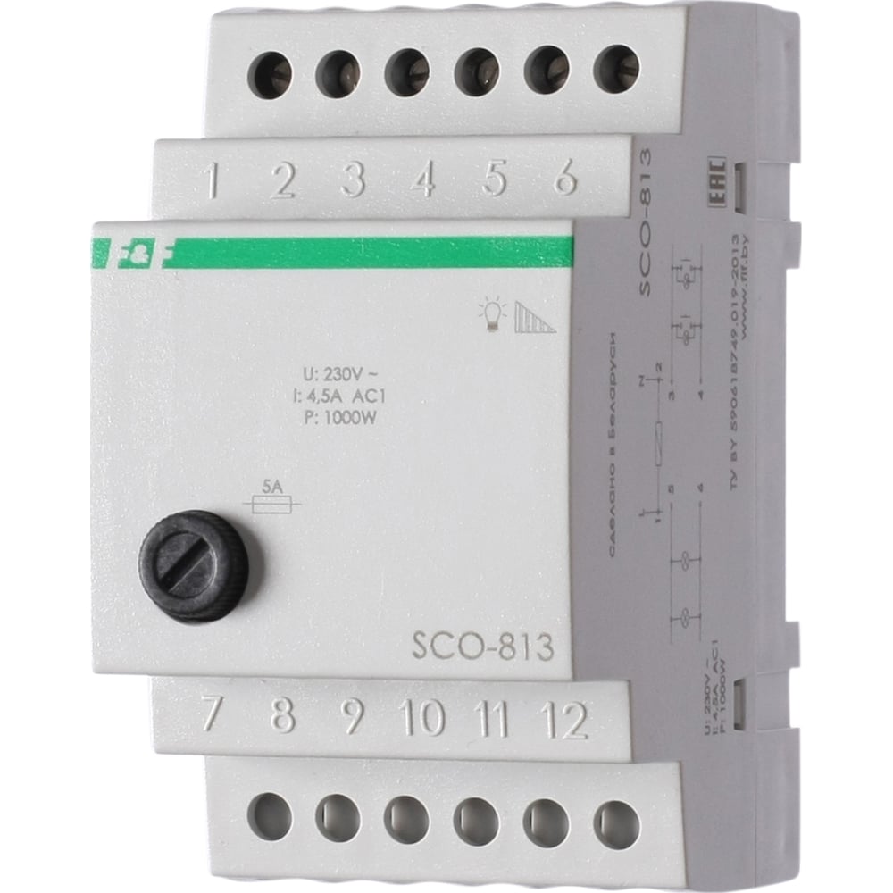 Диммер Евроавтоматика F&F SCO-813 для ламп накаливания мощность до ...