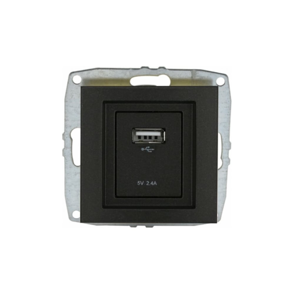 Розетка Usb MONO ELECTRIC L / D Механизм Графит 500-002005-144 - выгодная цена, отзывы ...