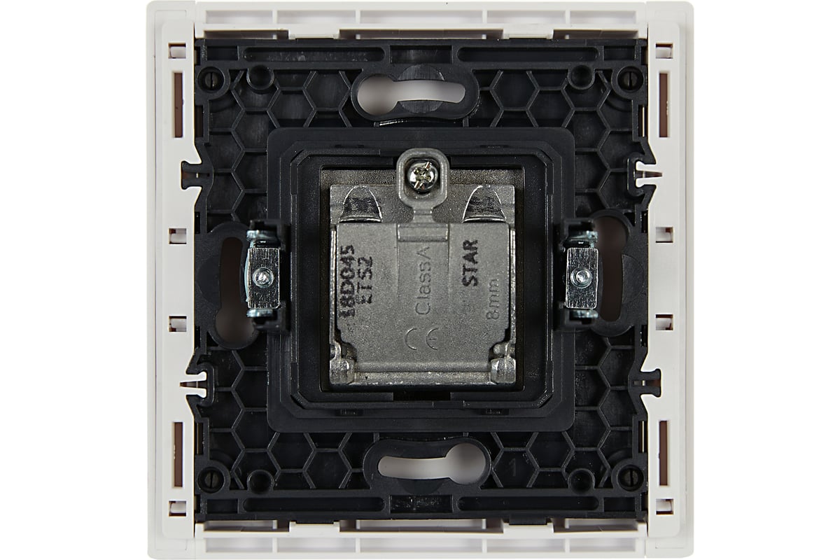 Двойная розетка TV+SAT IEK FORTEPIANO FP238 белый FP-AF20-O-K01 ...