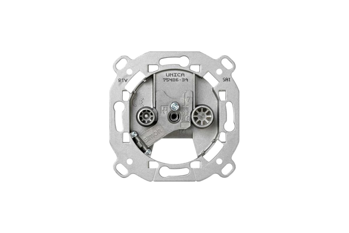 Розетка R-TV+SAT Simon одиночная аналоговый сигнал, S82, S82N, S88, S82 ...