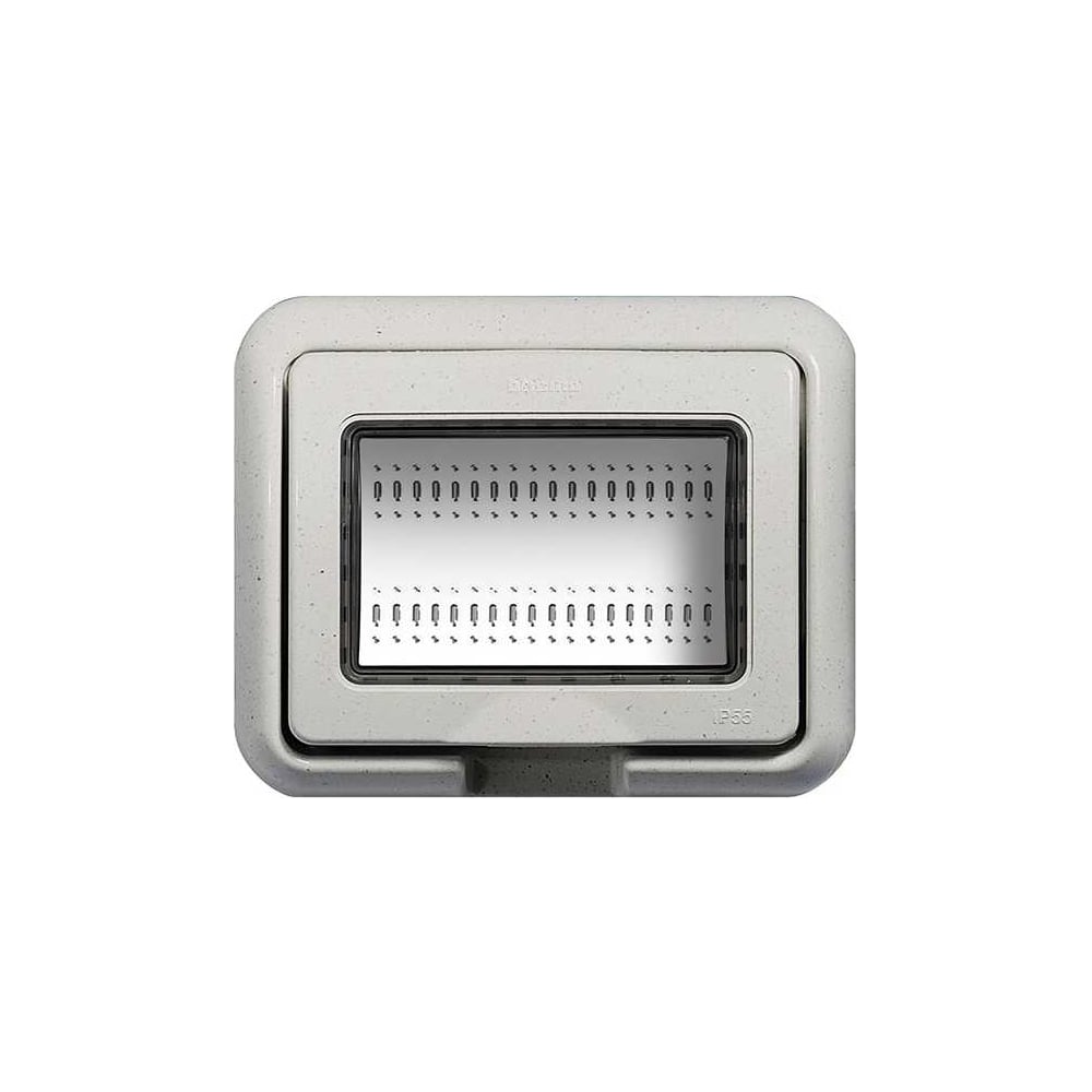 Влагозащитная крышка Bticino IP55 Idrobox, белый, 3 модуля 24603N ...