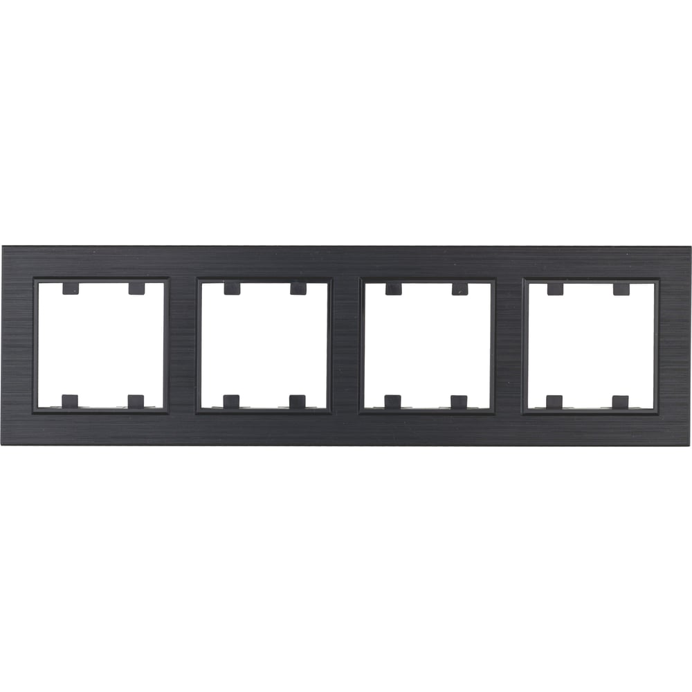 Рамка MAKEL 4-м KAREA LINE STAR горизонт. дым. металлик. 86050704 - выгодная цена, отзывы ...