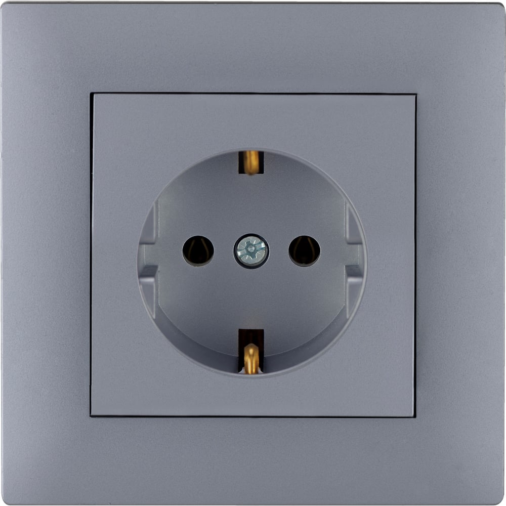 Розетка MAKEL с/з СП KAREA RIZZ 16А IP20 сереб. 88065028 - выгодная цена, отзывы, характеристики ...
