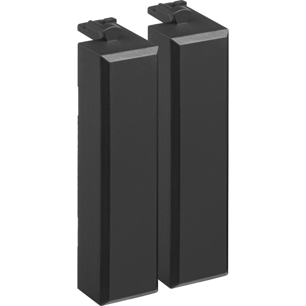 Комплект модульных заглушек DKC Avanti Черный матовый 0,5 модуля, 2 штуки 1 шт 4412995 ...