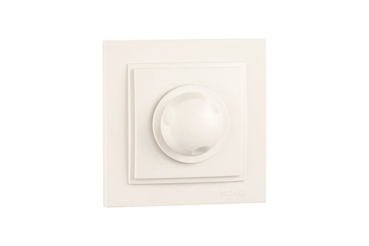 Светорегулятор MONO ELECTRIC Despina, 800 W, крем 102-170005-134 ...