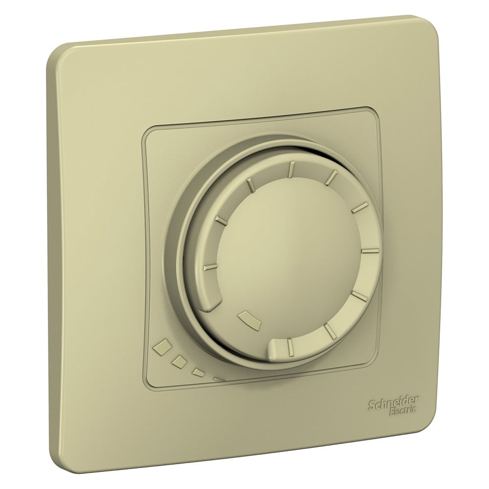 Поворотно-нажимной светорегулятор диммер Systeme Electric Blanca ...