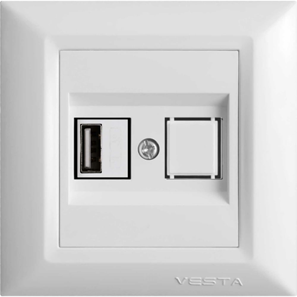 Розетка Metronex Electric Roma USB FRZ00050201BEL - выгодная цена ...