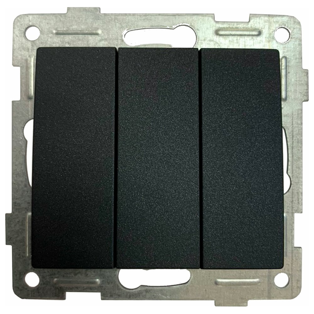 Механизм 3-клавишного выключателя GUSI Electric GUSI Bravo скрытая ...