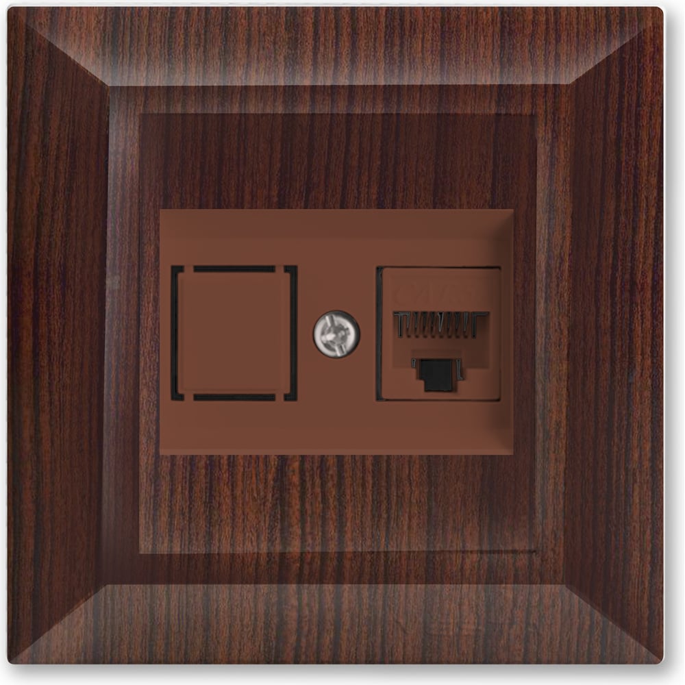 Розетка Vesta Electric roma для сетевого кабеля lan FRZCW010101FRN ...