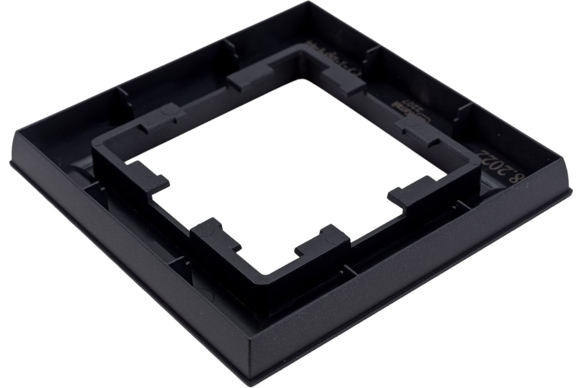 1-местная рамка IEK Brite ip44 ру-1-брч-44 черный BR-M12-44-K02 ...