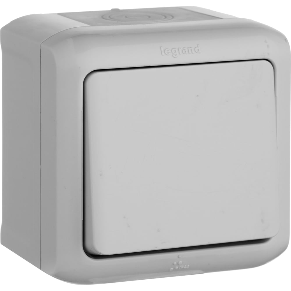 Переключатель Legrand одноклавишный Legrand Quteo IP44 10А 250В ...