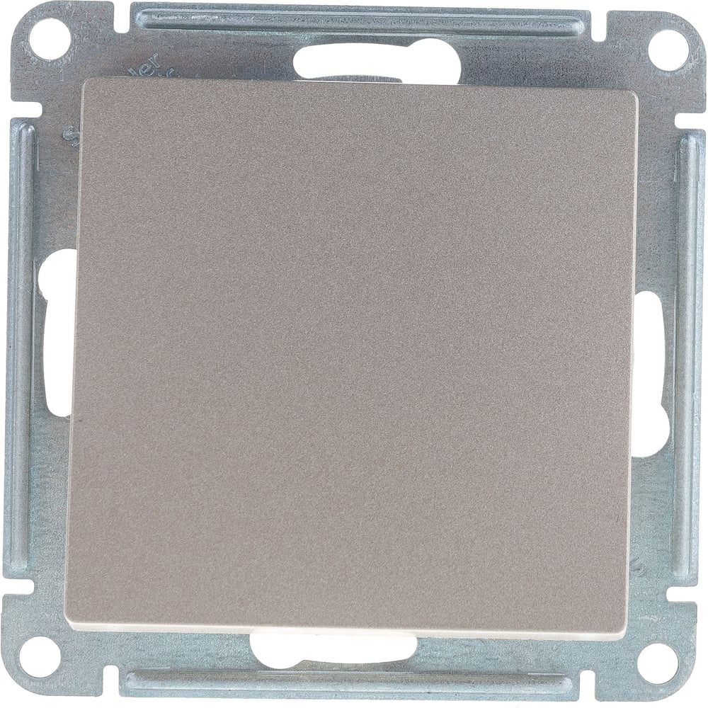 Механизм переключателя Systeme Electric 1-кл. ATLAS DESIGN 10АХ шампань ...