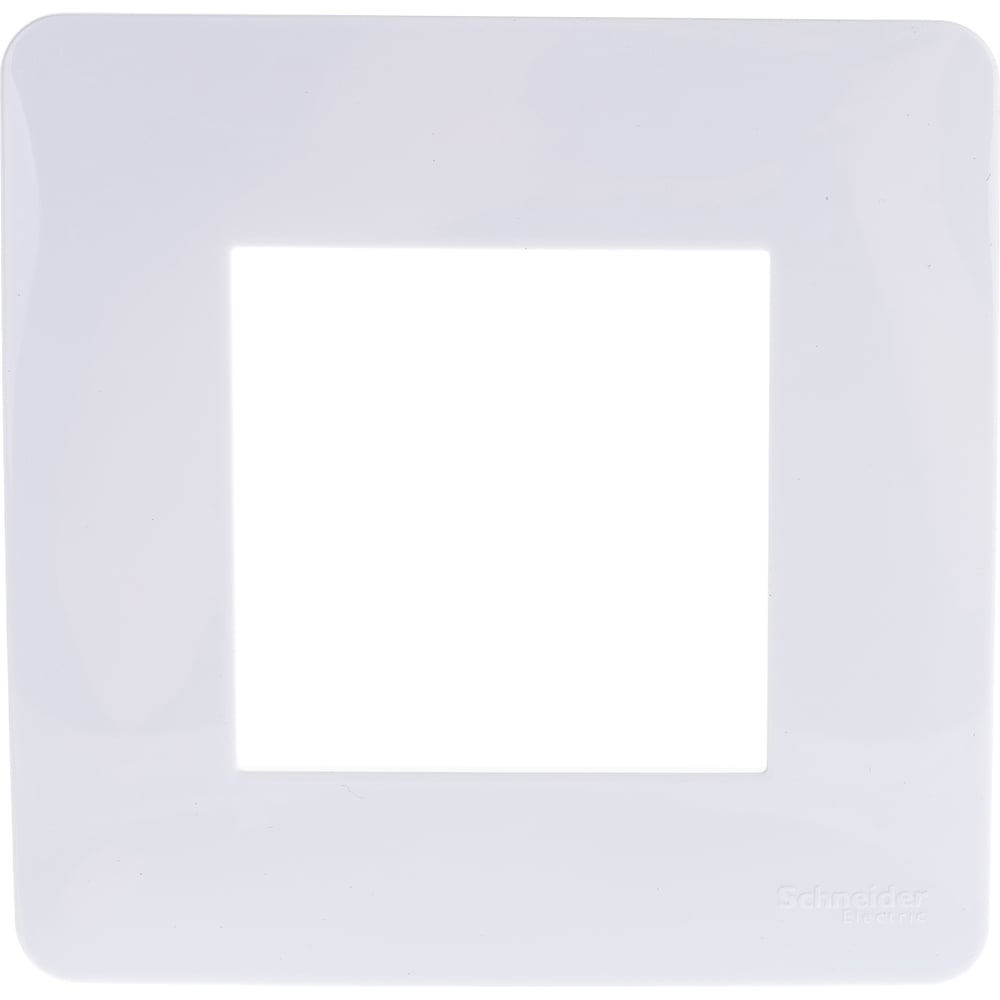 Рамка Systeme Electric 1-м UNICA STUDIO белая NU200218 1239738 ...