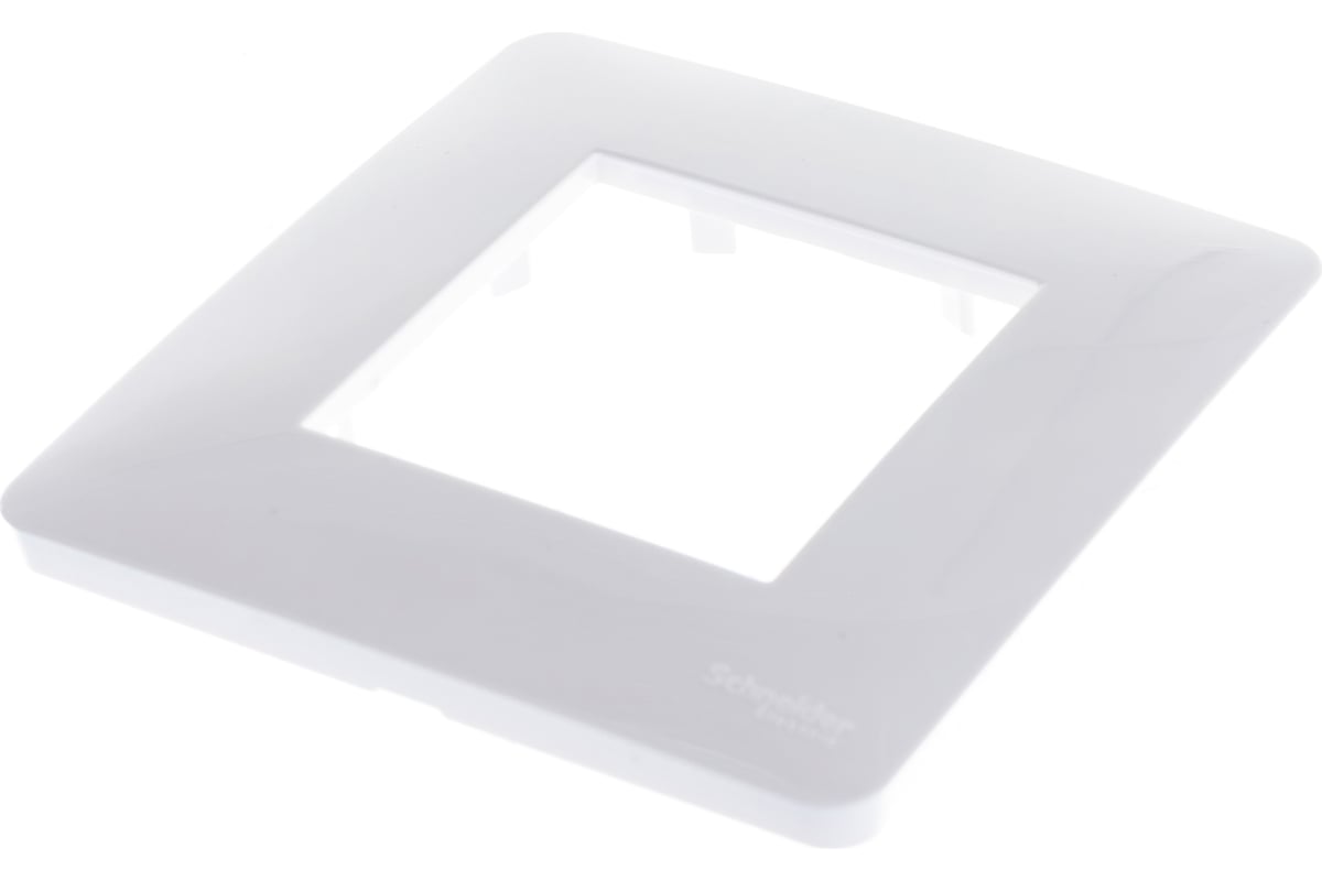 Рамка Systeme Electric 1-м UNICA STUDIO белая NU200218 1239738 ...