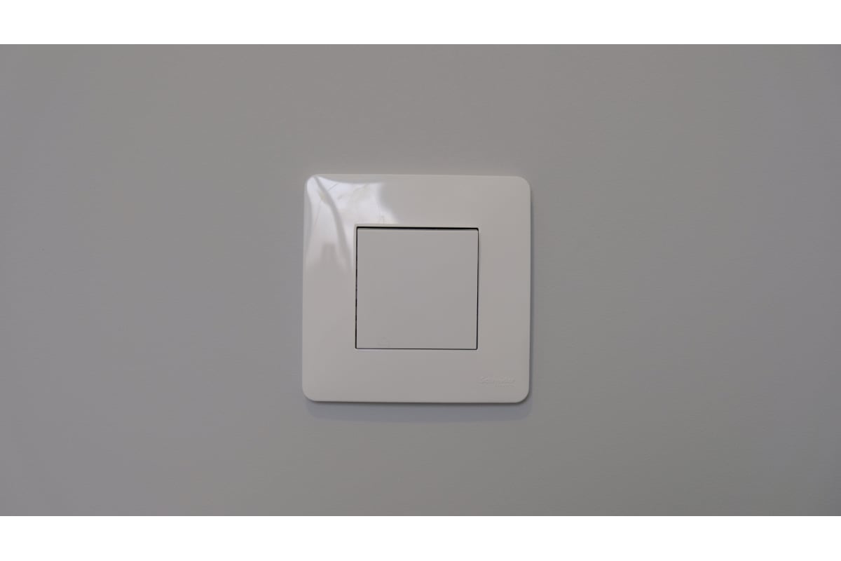 Рамка Systeme Electric 1-м UNICA STUDIO белая NU200218 1239738 ...